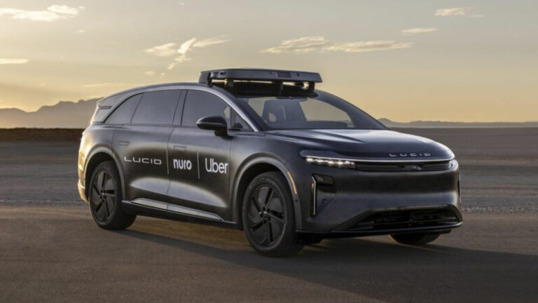 Lucid, Nuro, and Uber debut production-ready robotaxi at CES 2026